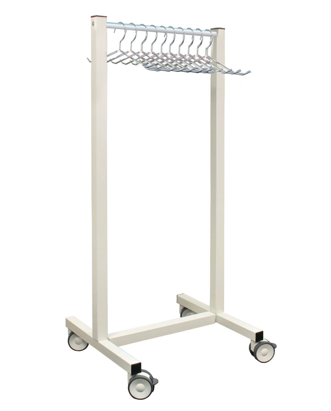 Mobile X-Ray Apron Rack — 10 Hanger Stand 683435 | INFAB