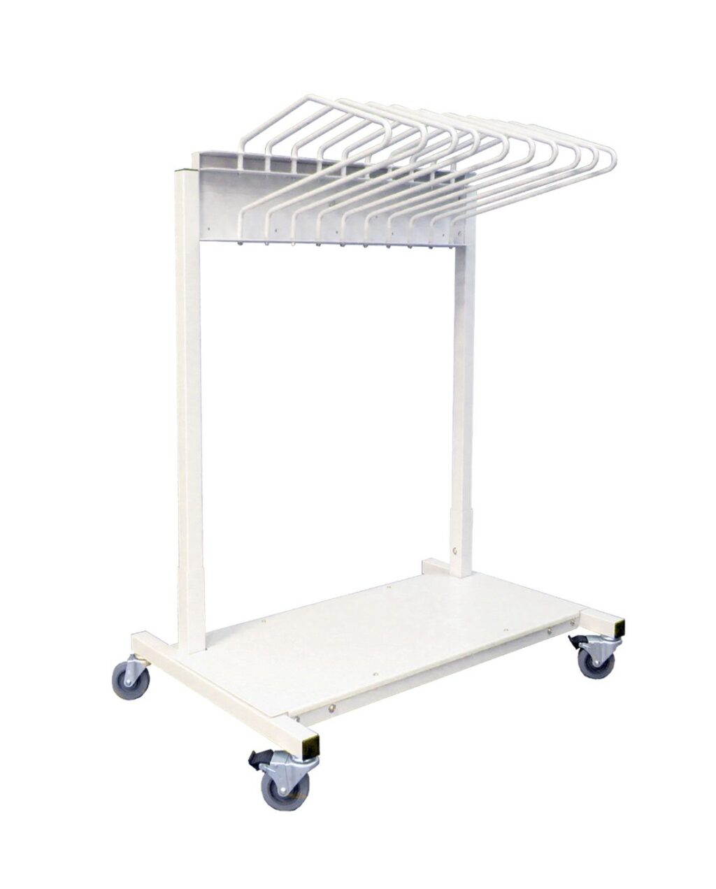 10 Arm Budget Saver Mobile Lead Apron Rack | INFAB